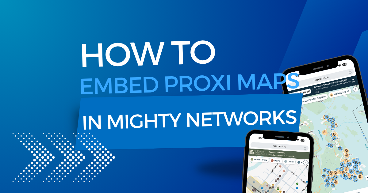 Digital Push Pin Map - Proxi is a free, easy map tool
